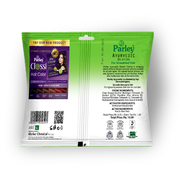 Parley Ayurvedic Creme Bleach Sachet – Parley Cosmetics